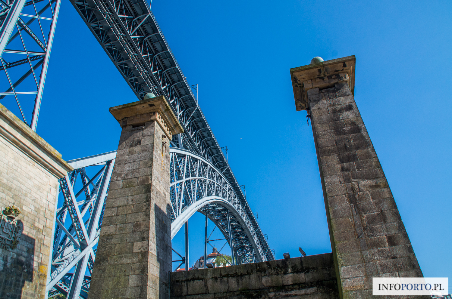 Porto Most Ludwika I w Porto Ponte Luiz I Vila Nova de Gaia Słynny Most ...